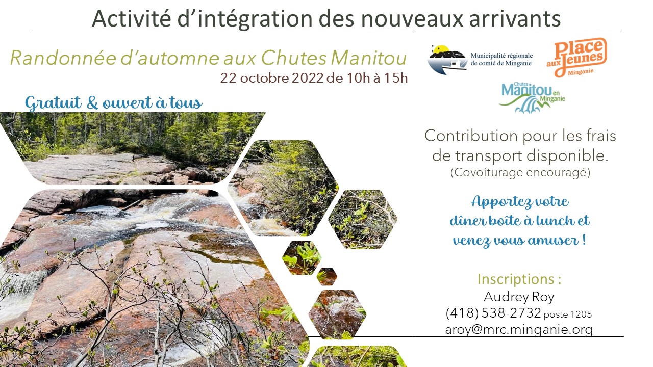 Activité manitou | MRC de Minganie